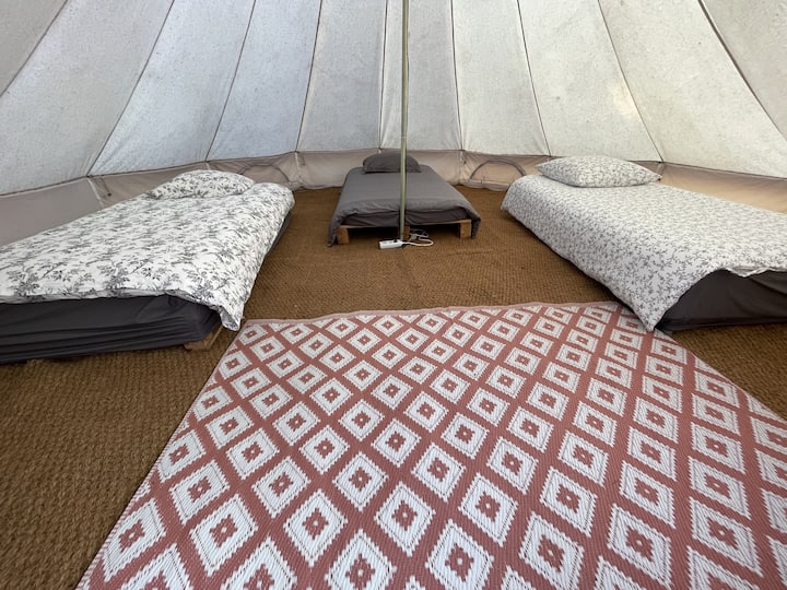 Glamping Family Tipi 2 Inspir-ocean Surf School - Carcans