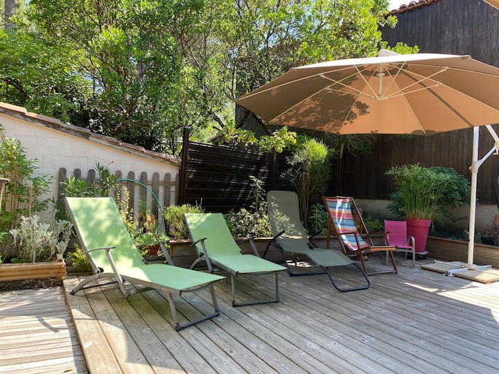 Maison Coquette Dans Les Bois à 5min De La Plage - Lacanau