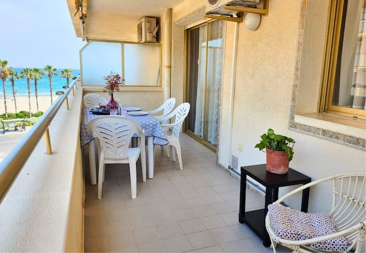 Paraiso 1ra Linea Playa +Parking +Terraza - La Pineda
