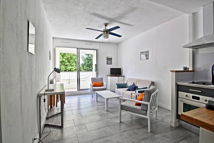 Appartement Climatisé 2 Chambres, Terrasse Parking - Pérols