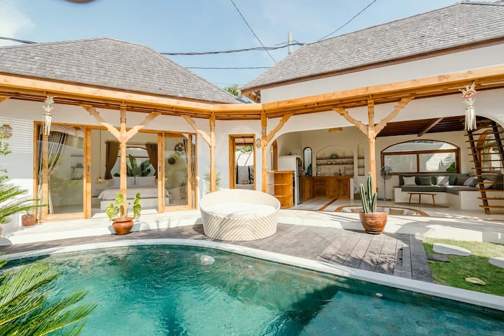 Relaxing 1br Private Pool Villa 5min To Echo Beach - Canggu
