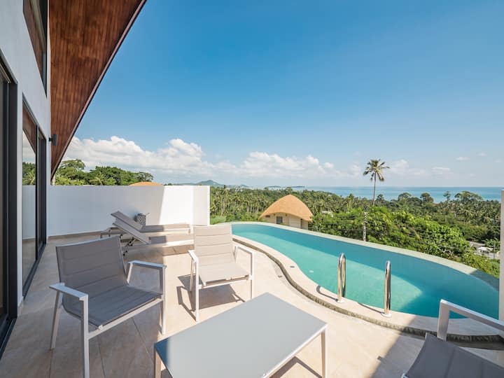 2dbr Seaview Pool Villa Lapina, Chaweng Noi - Koh Samui