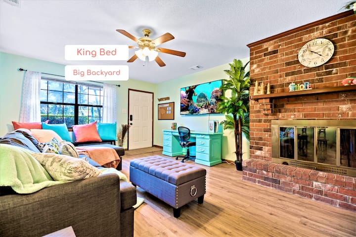 3br Duplex By Kayaking + Fishing W/ Giant Backyard - Skidaway Island, GA