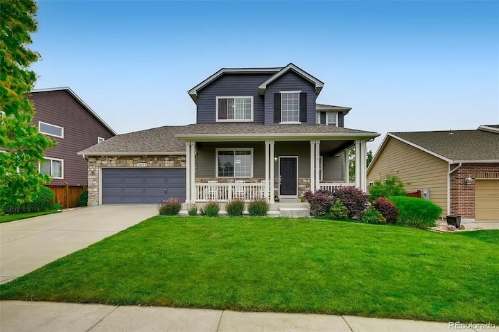 4b/4b House With Home Gym In A Quiet Neighborhood - Parker, CO