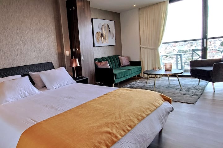 Cozy  Loft In Club House (Pool, Sauna Gym) - Bogota