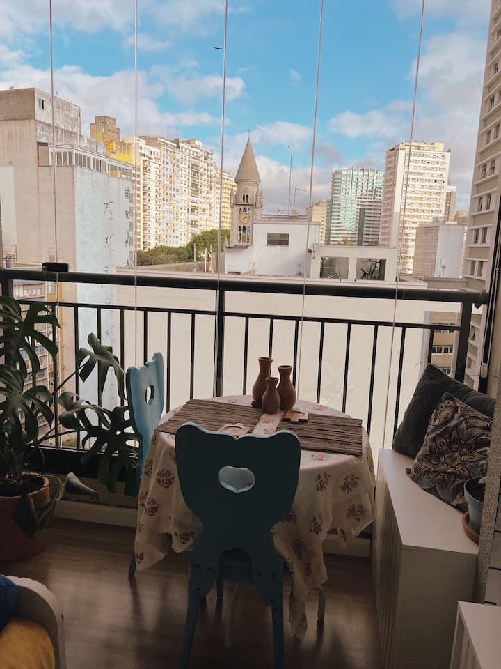 Studio W/ View • Modern Design • Downtown Sp - Liberdade