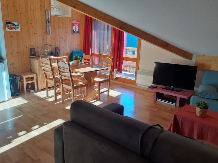 Appartement Avec Piscine Et Superbe Vue Montagne - Valmeinier