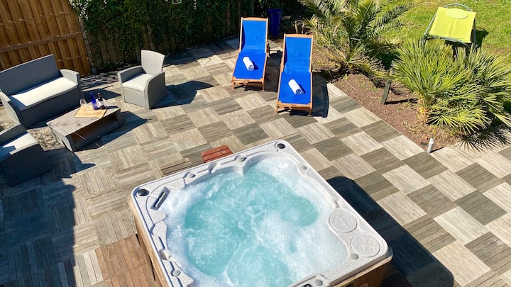 Villa Bleu Bassin & Spa - Bassin D’arcachon - Le Teich