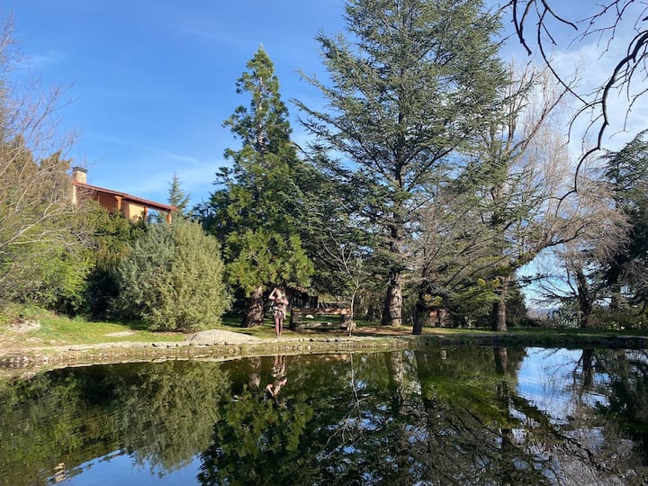 Cabaña Ideal En Centro De Meditación Kmc La Sierra - Navacerrada