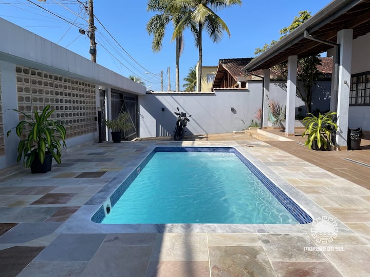Aconchegante, Piscina, 200 Mts Da Areia, 7 Quartos - Ubatuba