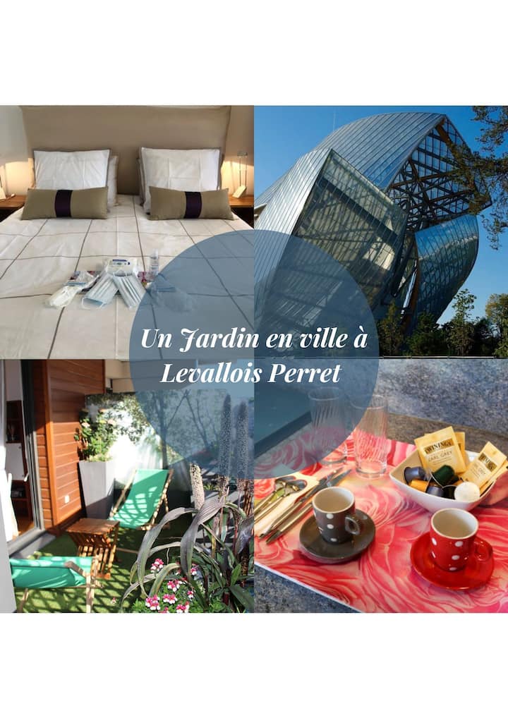 Un Jardin En Ville & Parking 5paris - Levallois-Perret