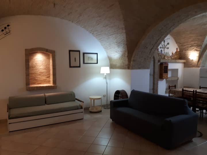 Alloggio Con Camino In Centro Storico - Lucera