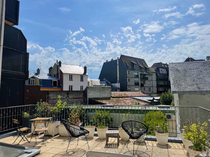 Coeur De Deauville - Appartement Avec Terrasse - Deauville