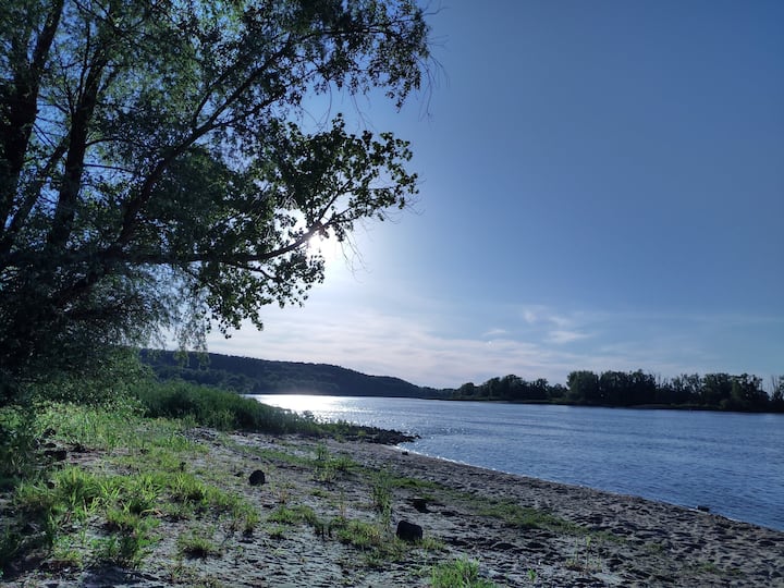 Behagliches Holzhaus Nahe Der Elbe - Bleckede