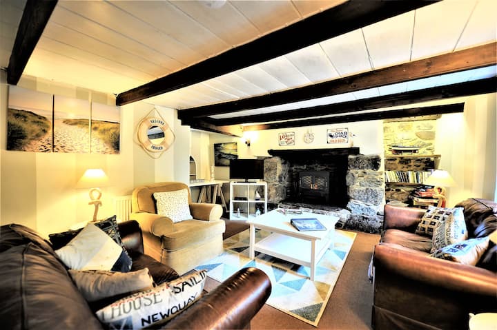 A Thatched Cottage In St Agnes Very Near The Beach, Garden, Parking For 2 Cars. - St Agnes