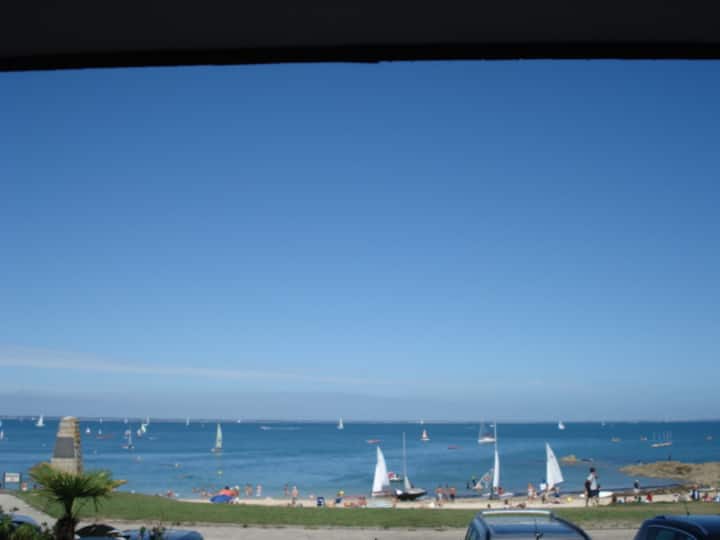 Wunderschöne Maisonette-wohnung In Port Haliguen Mit Blick Auf Das Meer Und Den Strand - Quiberon