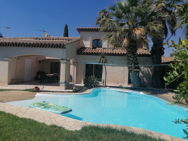 Villa Familiale Au Calme Proche De La Mer - La Garde