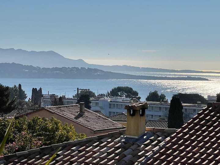 Super F3  3 * Vue Mer 180° Avec Pk 10mn  à Pied Cv - Bandol