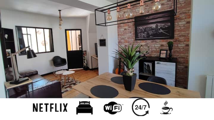 Le Brooklyn Superbe Logement Proche Vieille Ville - Boulogne-sur-Mer
