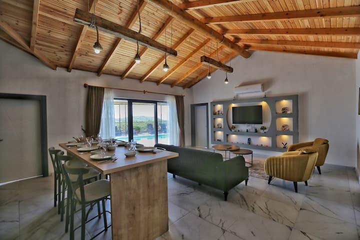 Luxvilla With Pool In Kalkan – Turkish Bath, Sauna - İslamlar