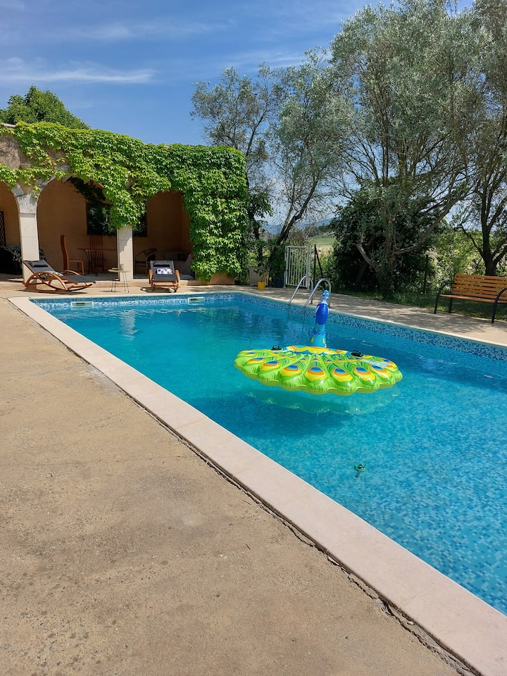 Gite 6 Personnes Avec Piscine Et Parc - Carcassonne