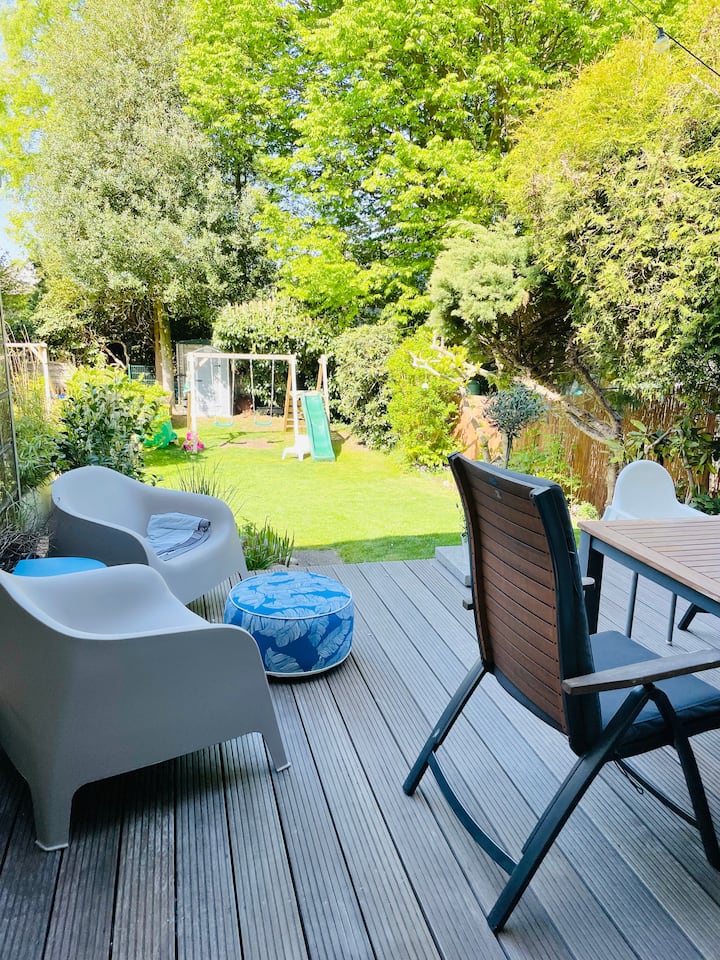 Kinderfreundliches Reihenhaus Am Hher Stadtrand - Hamburg