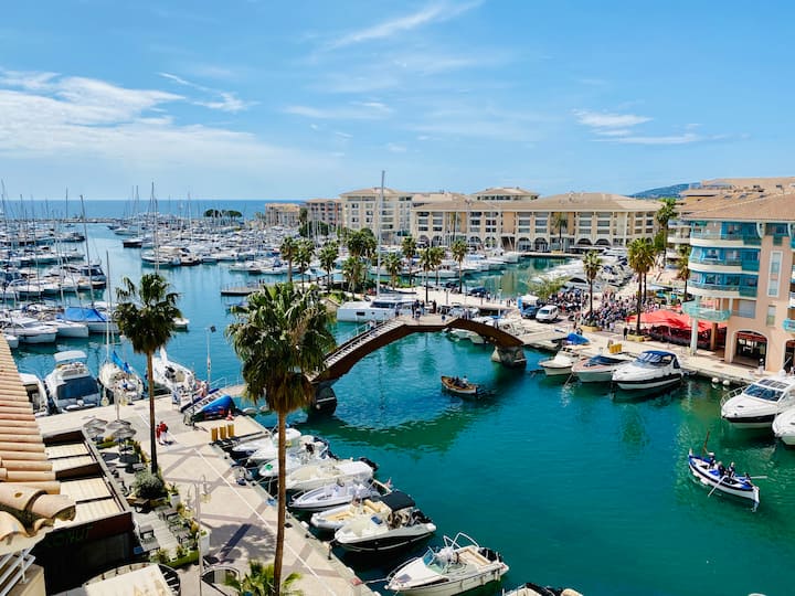 Vue Exceptionnelle⛱parfaitement Situé Front De Mer - Fréjus