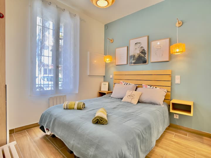 Cosy T2/clim/patio/wifi/centreville - Palavas-les-Flots