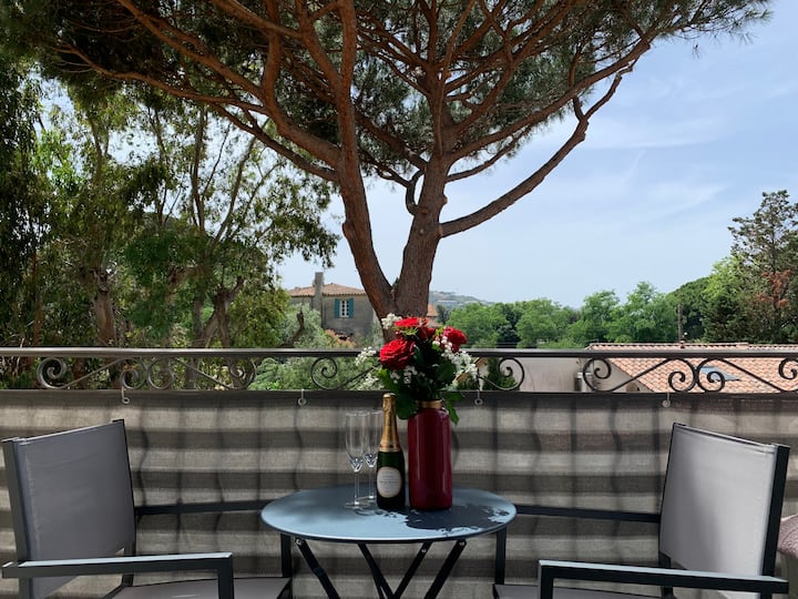 Saint-tropez : Studio Sunset Balcon Vue Mer - Gassin