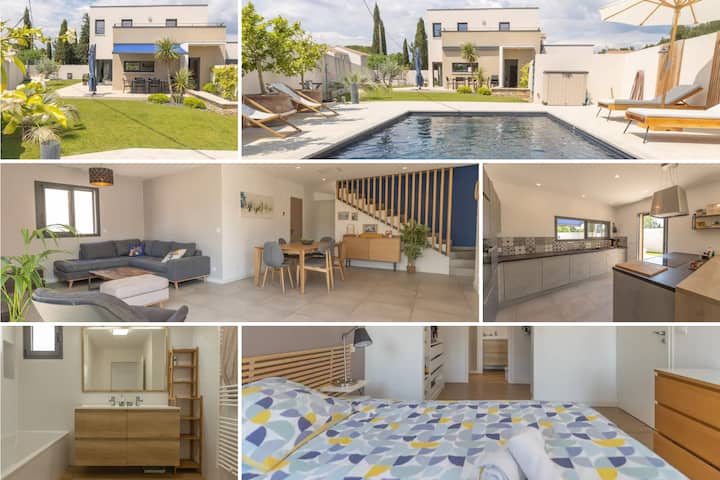 ★Villa Moderne★piscine★aux Portes De Montpellier★ - Montpellier