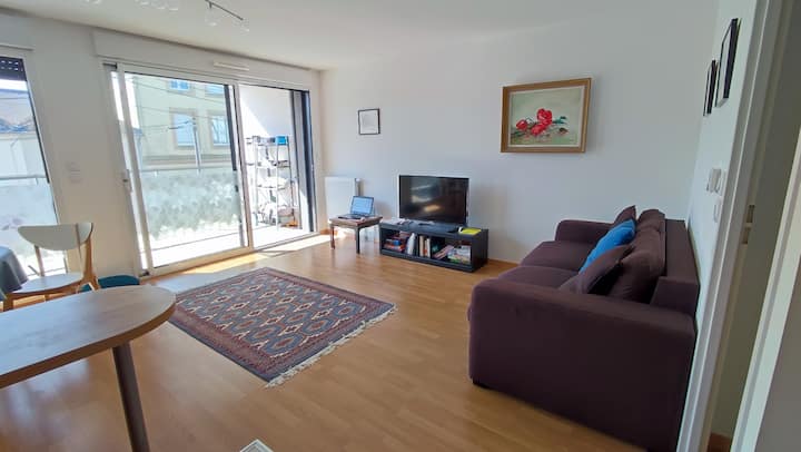 Superbe T3 Avec Grand Balcon Proche Gare Et Plages - Saint-Malo