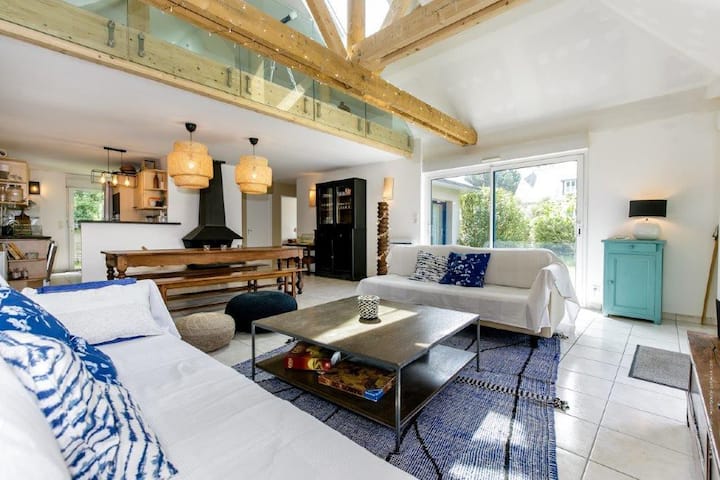 Maison Chaleureuse Dans Cadre Verdoyant ! - Quiberon