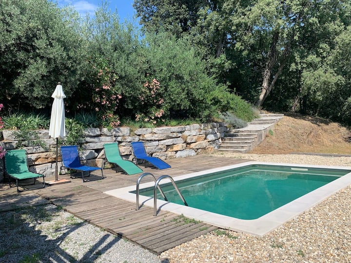 Gîte Fourniels, Piscine, Jacuzzi/sauna Et Vue - Saint-Hippolyte-du-Fort