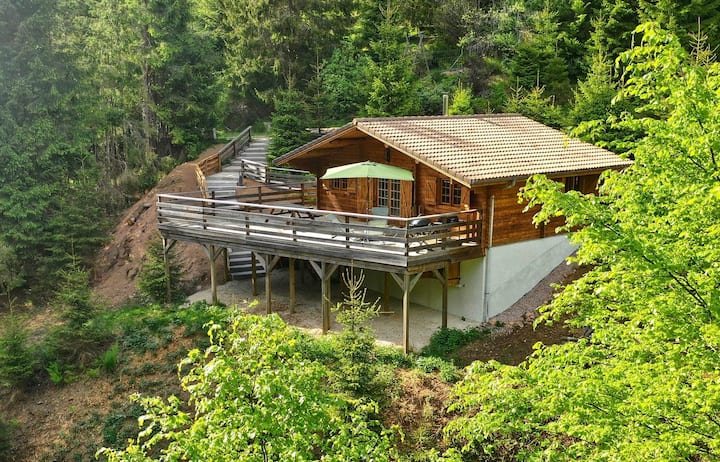 Refuge De Belbriette Au Cœur De La Forêt, Jacuzzi - Gérardmer