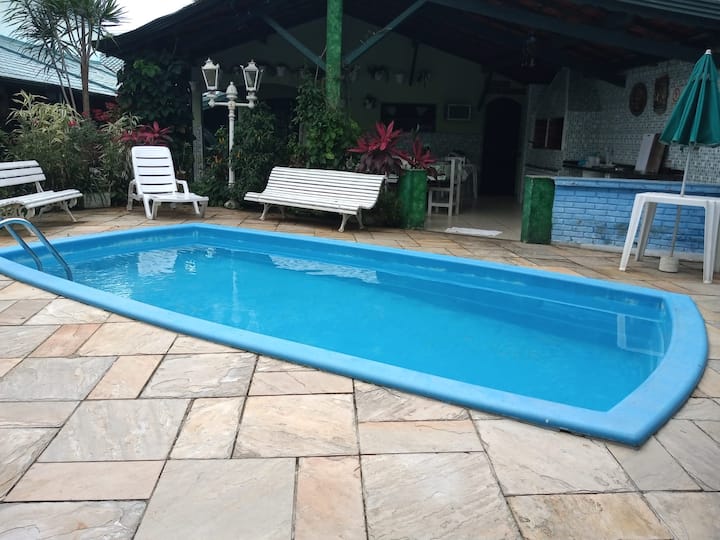 Pousada C/ Piscina, Ar-cond. Próximo Ao Mar - Peruíbe