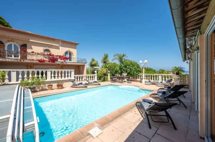 Villa Valentino - Vue Mer Piscine Poolhouse - Antibes