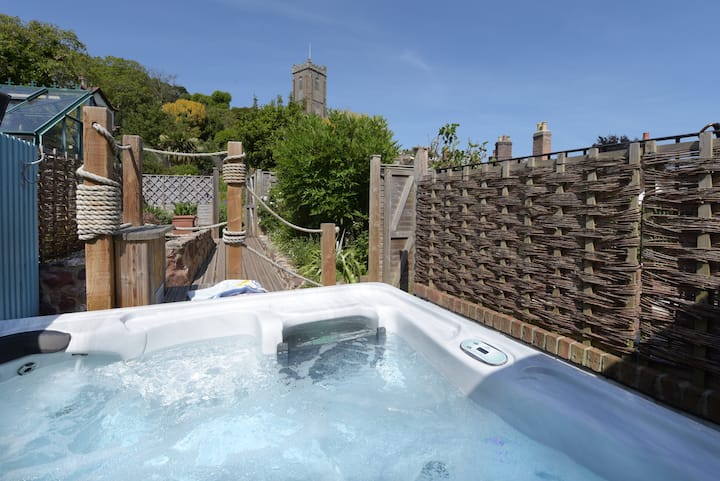 Stone Barn - Modern Barn Conversion With Hot Tub - Porlock