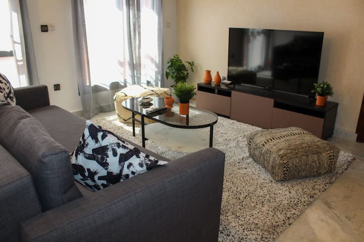 Appart Moderne En Plein Coeur De Gueliz - Marrakesh