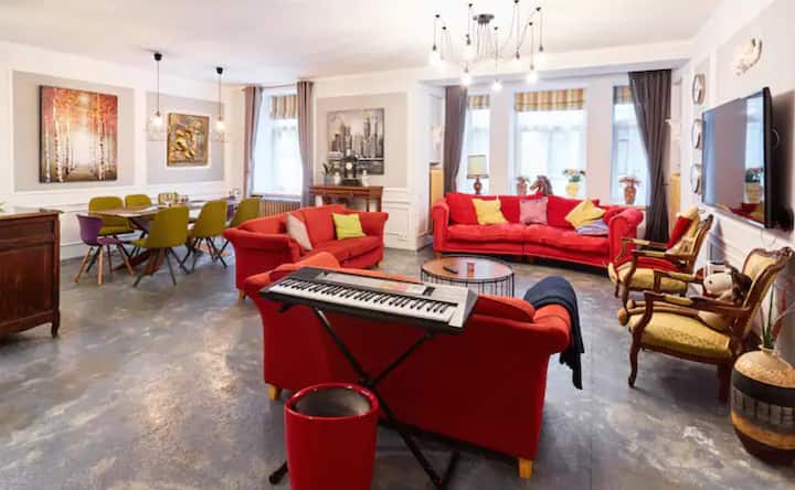 Central Chic&rock Apartment In Riga - Riga