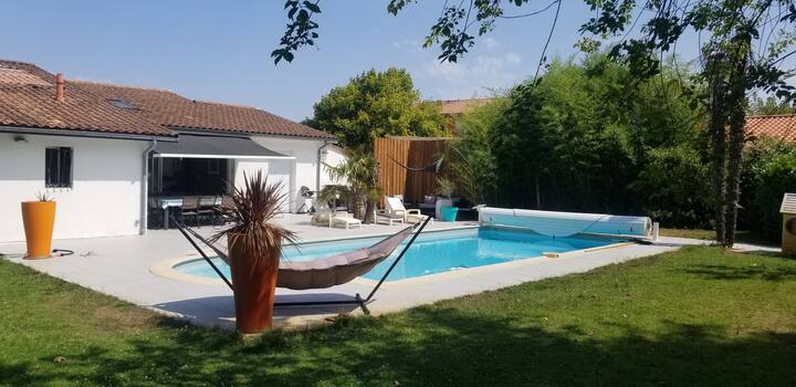 Villa Piscine Proche Bassin Arcachon, Bordeaux - Saint-Jean-d'Illac