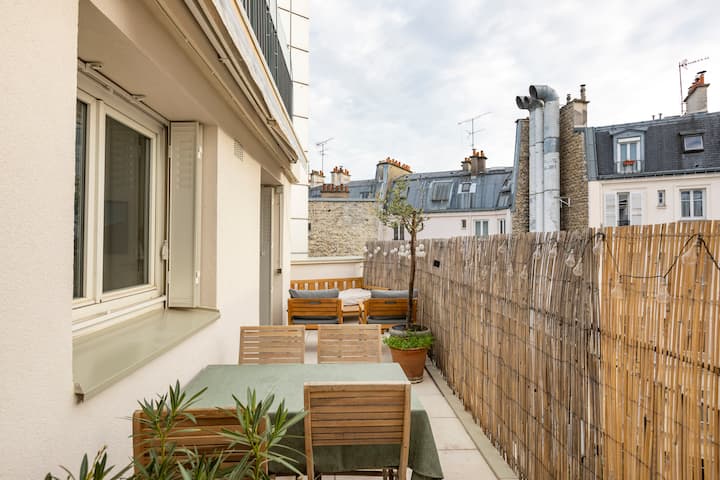 Appartement Lumineux Avec Terrasse à 50m Du Métro - Paris
