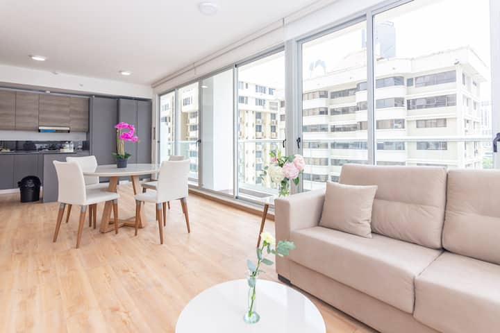 Luxury 1 Bedroom Apt Free Parking & Balcony - Panama