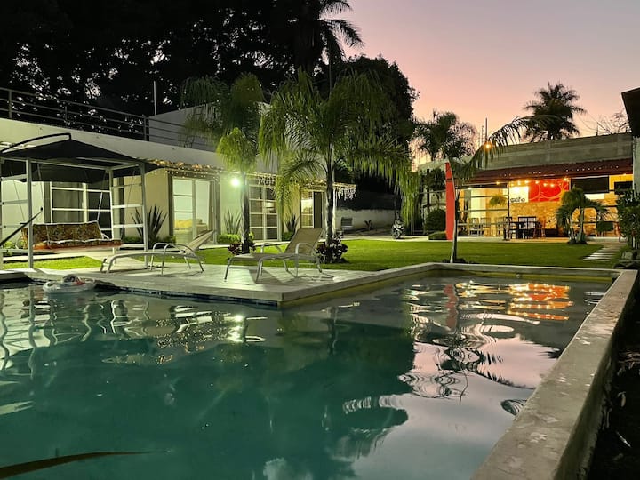 El Refugio, 5 Habitaciones, Alberca Y áRea Común! - Cuautla