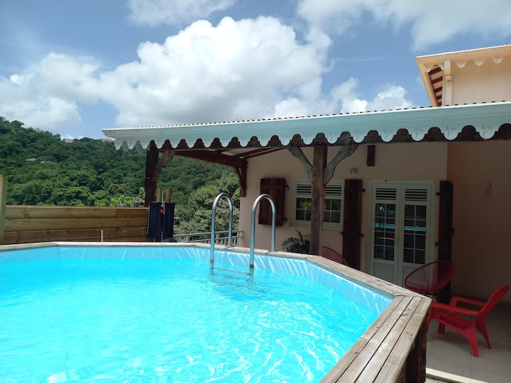 Villa Lakayou Au Pied De La Montagne - Martinique