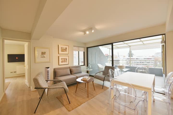 Gran Apartamento Metro Los Leones - Las Condes