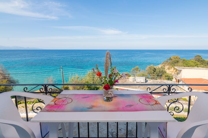Agnadi Sea View N1 -2 Bedroom Apartment 4 Guests - Zakynthos