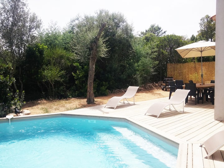 Villa 95m2 Piscine Proche St-cyprien Pinarello - Corse