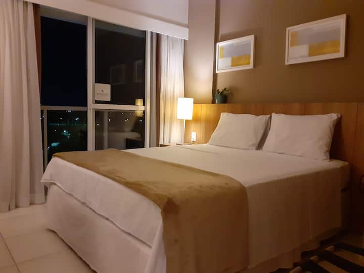 Flat Moderno A 3 Min Do Riocentro. - Rio de Janeiro