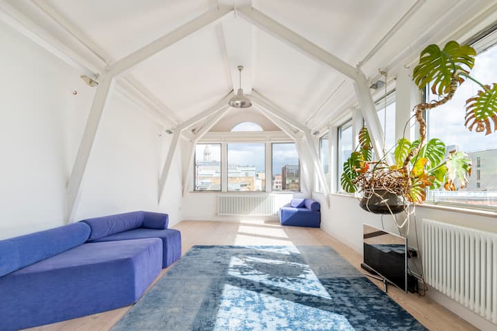 100m2 2 Bed Artist Penthouse In Heart Shoreditch - 