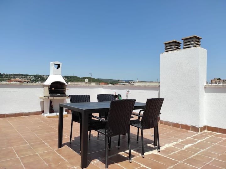 Perfecto áTico Equipado Cerca De La Playa - Comarruga